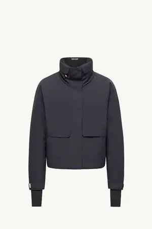 Moncler Danses Insulated Hooded Ski Jacket Blue