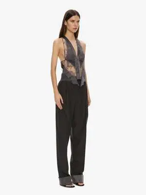 Christopher Esber Rowan Sateen Cuffed Trouser