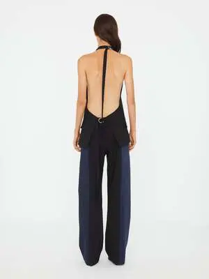Christopher Esber Tuxedo Contrast Wool Vest