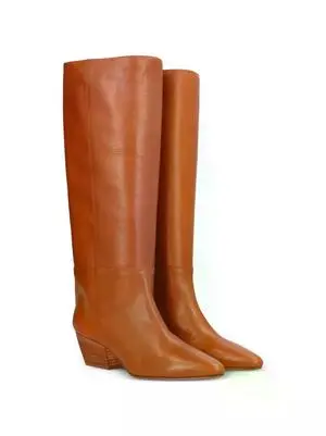 FORTE_FORTE Knee-high Leather Boots