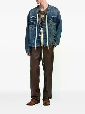 MAISON MARGIELA Distressed V-neck Jacket