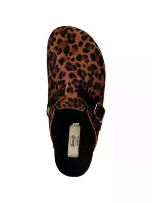 DR. SCHOLL'S SHOES Fae New Leopard-print Mules