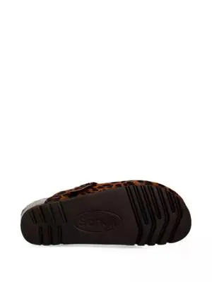 DR. SCHOLL'S SHOES Fae New Leopard-print Mules