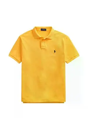 Polo Ralph Lauren Logo-embroidered Piqué Polo Shirt - Yellow