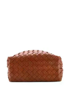 Bottega Veneta Andiamo Top Handle Bag Intrecciato Nappa Small Satchel - Brown