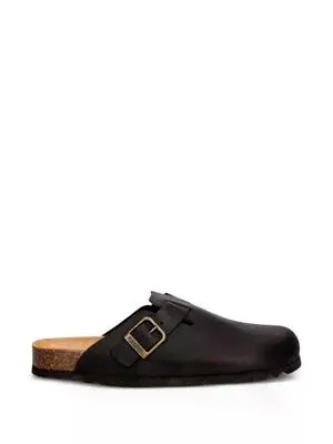 DR. SCHOLL'S SHOES Olivier Buckle-fastening Mules - Brown