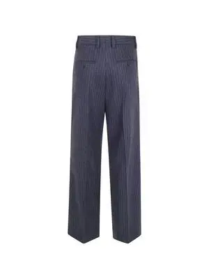 Filippa K Darcey Pinstripe-pattern Pleated Trousers