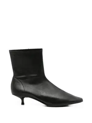 Calvin Klein Pointed-toe Kitten-heel Boots