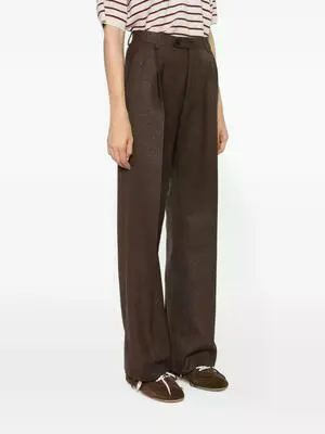 Sandro Crystal-embellished Pleated Trousers