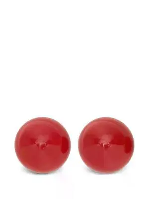 Carolina Herrera Ball Earrings