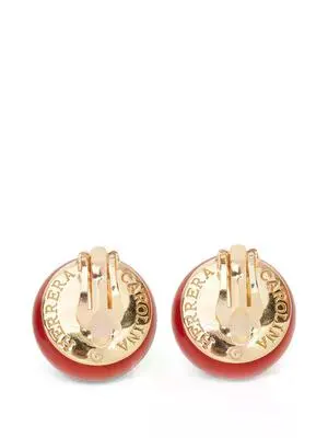 Carolina Herrera Ball Earrings
