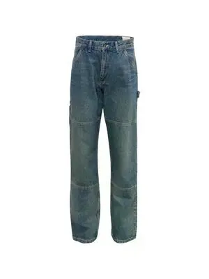 Rag & Bone Panelled Carpenter Jeans - Blue