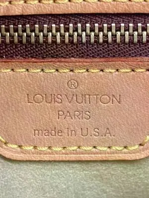 LOUIS VUITTON 2001 Monogram Looping Mm Shoulder Bag