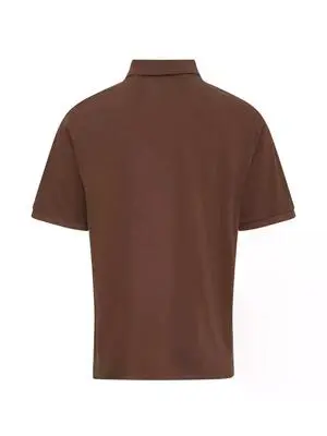 VOWELS Embroidered-logo Polo Shirt