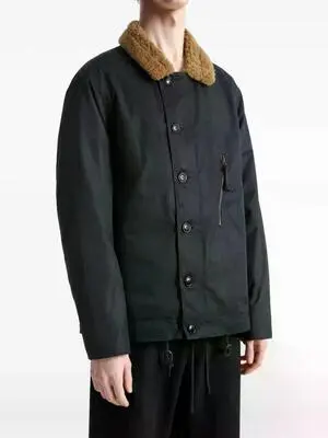 Barbour Macklow Waxed Jacket - Blue