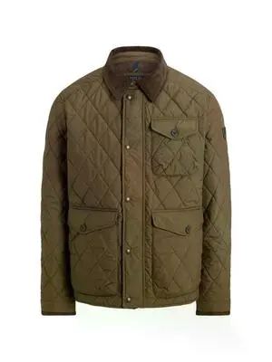 Polo Ralph Lauren Quilted Corduroy-collar Jacket - Brown
