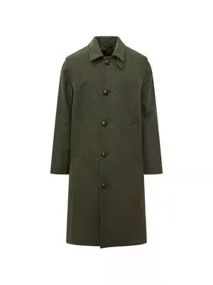 SCHNEIDERS Alexander Button-up Coat - Green