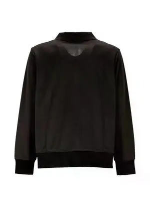 Palm Angels Stripe-detail Logo-print Sweatshirt