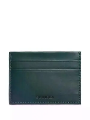 Shinola Vachetta Leather Card Case - Green