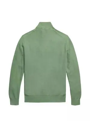 Polo Ralph Lauren Quarter-zip Waffle-knit Sweater