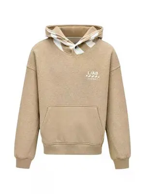 Off-White Reverse Textured Hoodie - Neutrals