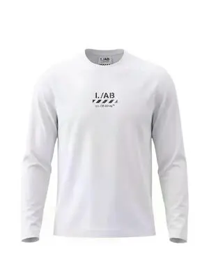 Off-White L/ab Diagonal Long-sleeve T-shirt - White