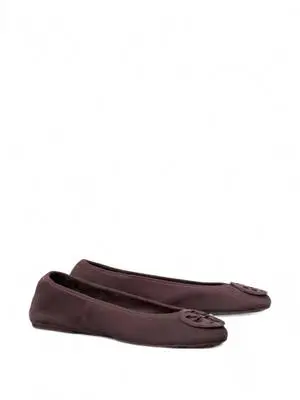 Tory Burch Reva Travel Ballet - Brown
