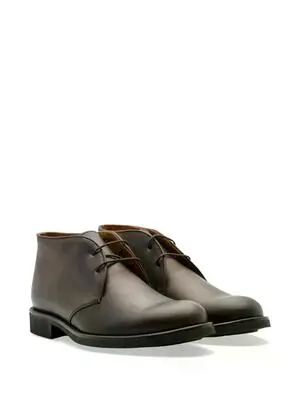 LOTTUSSE Waxed Leather Boots