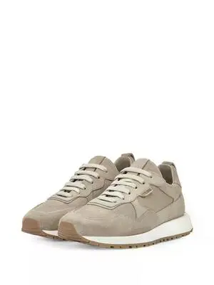 LOTTUSSE Andie Panelled Leather Sneakers