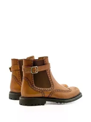 LOTTUSSE Walton Brogue-detail Ankle Boots