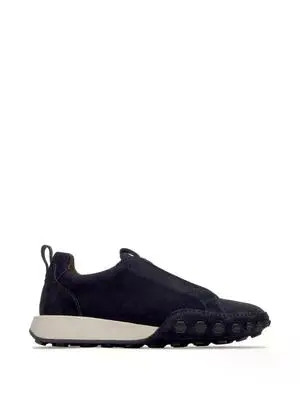 LOTTUSSE Buckster Leather Sneakers - Blue