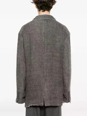 ZIGGY CHEN Raw-edge Single-breasted Jacket