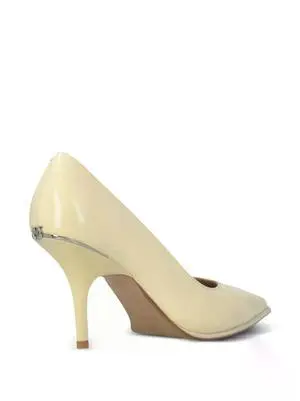 Pinko Patent Leather Pumps - Neutrals