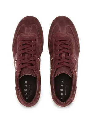 Hogan Olympia Suede Sneakers - Red