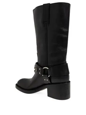 Chloé Dakota Vintage Effect Leather Boots