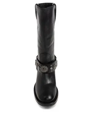 Chloé Dakota Vintage Effect Leather Boots