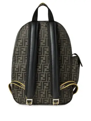 Fendi Climb Backpack In Superlight Ff Pumpkin Fabric