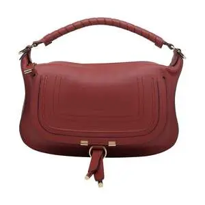 Chloé Marcie Small Shoulder Bag - Red