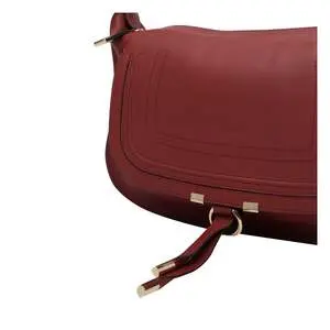 Chloé Marcie Small Shoulder Bag - Red