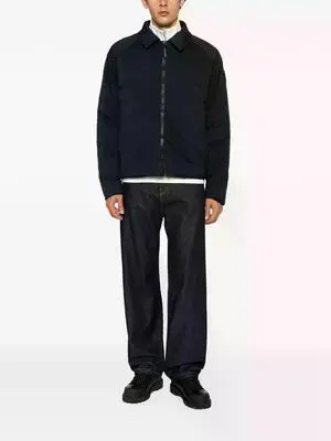 Canada Goose Logo-patch Raglan-sleeve Jacket - Blue