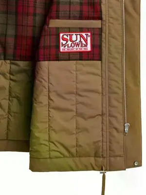 SUNFLOWER Winter Field High-neck Jacket - Brown