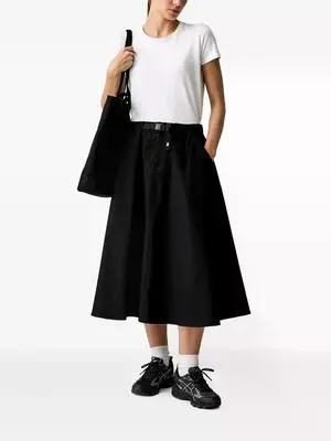 The North Face Buckled A-line Midi Skirt - Black