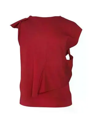 CFCL Ac Milan Asymmetric Draped Top
