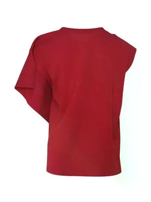 CFCL Ac Milan Asymmetric Draped Top