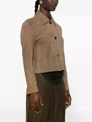 ARMA Emy Suede Jacket - Brown