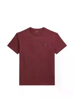 Polo Ralph Lauren Embroidered-logo T-shirt - Red