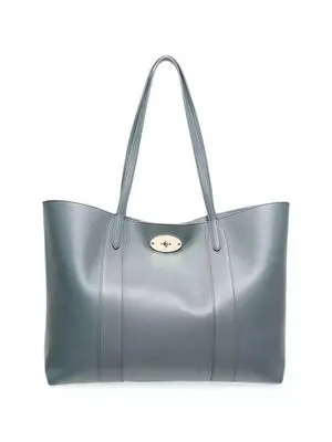 Mulberry Bayswater Grained Leather Tote Bag | | Hn - Gris
