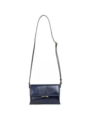 WANDLER Ida Trio Leather Mini Shoulder Bag - Blue