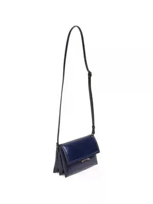 WANDLER Ida Trio Leather Mini Shoulder Bag - Blue