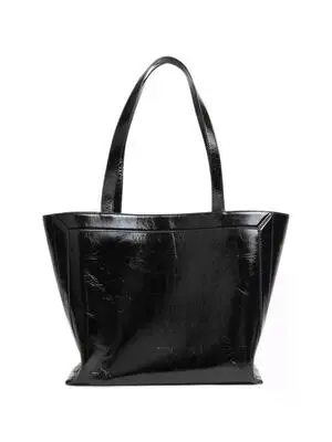 WANDLER Ida Crinkled-leather Tote Bag
